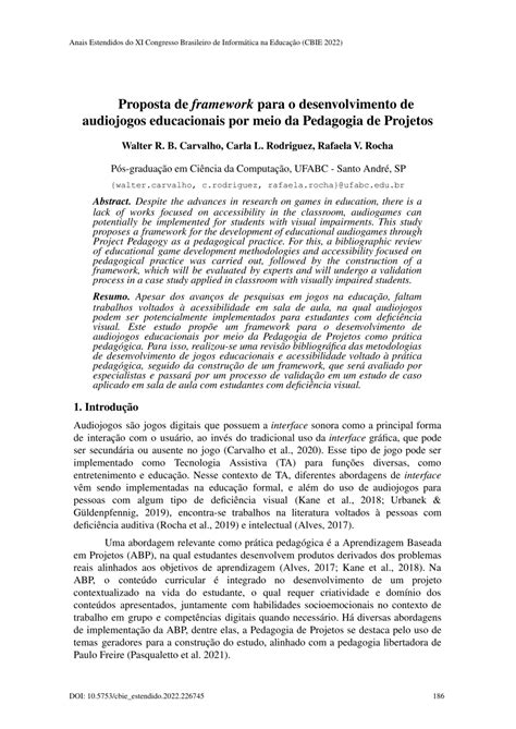 pdf proposta de framework para o desenvolvimento de audiojogos