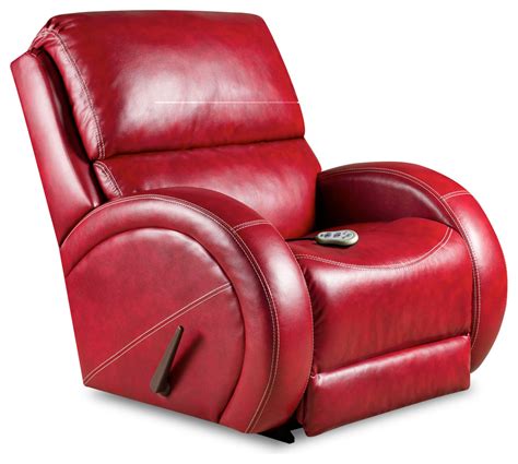 Mfo Massaging Como Leather Recliner With Heat Control Contemporary