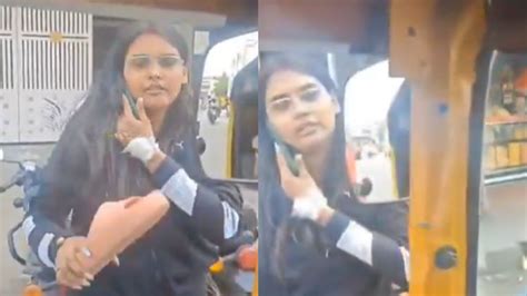 Caught On Cam Woman Assaults Auto Driver In Bengalurus Over Alleged