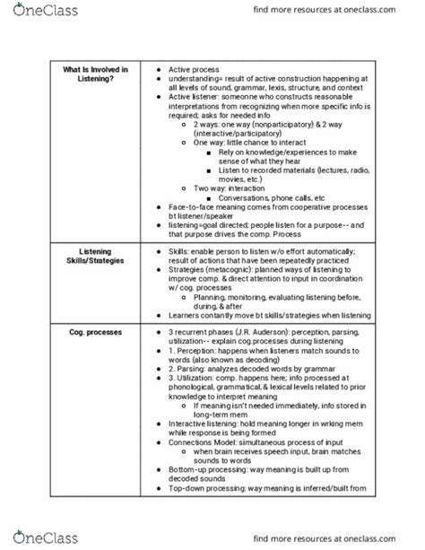 Eng 571 Lecture Notes Fall 2019 Lecture 6 Parsing General Idea