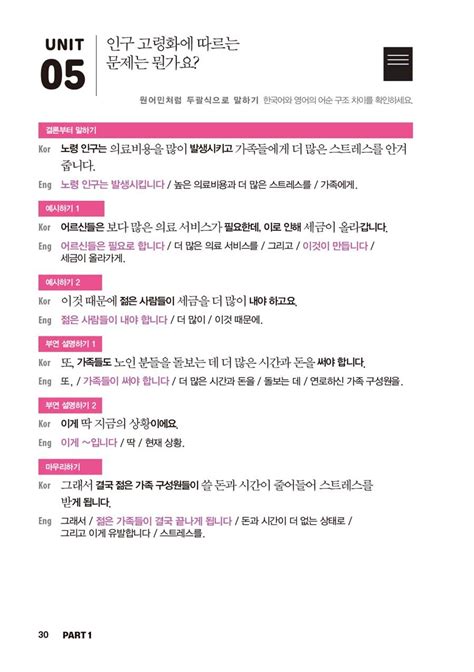 알라딘 미리보기 두괄식 영어 스피킹 훈련