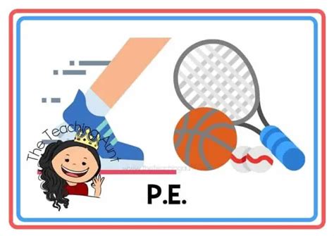 Subjects Flashcards Free Printable The Teaching Aunt