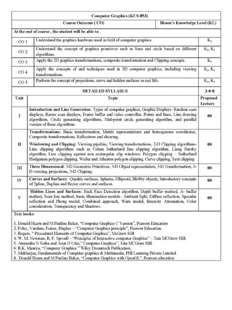 computer graphics pdf