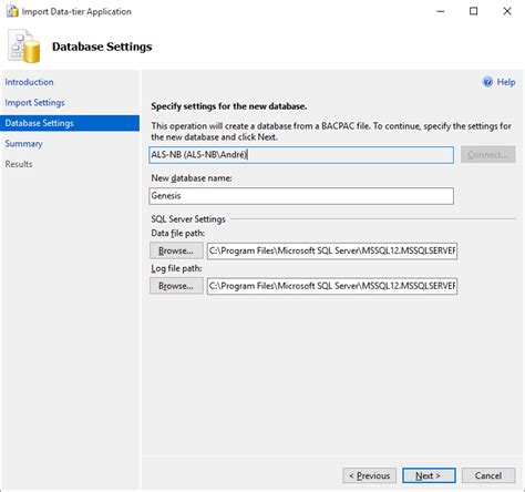 Migração de Bases de Dados SQL o SqlPackage e Data tier Application