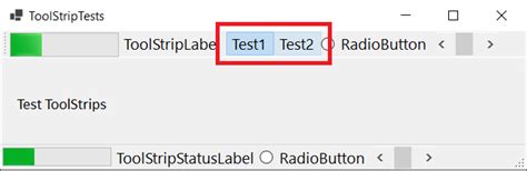 Keyboard Focus Is Not Clearly Visible For Toolstripbuttons When