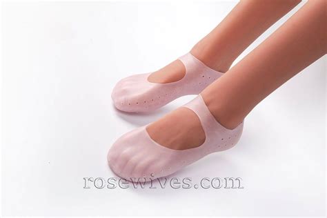 Sex Doll Silicone Foot Care Socks Rose Wives
