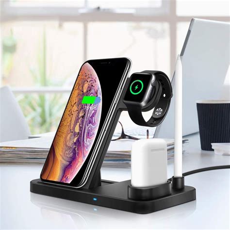 Wireless Charger 4 in 1 Compatible – Adapter Included – NIVTTDOGCATTOY