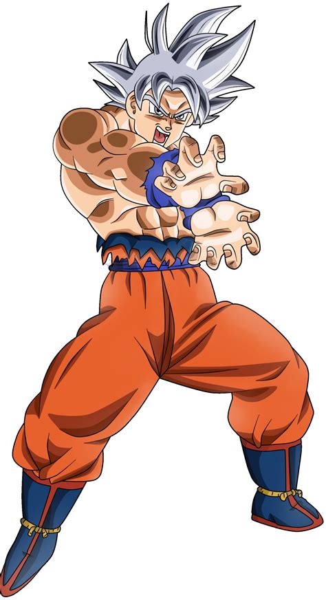 Goku Ultra Instinto Dominado Universo 7 Personajes De Dragon Ball