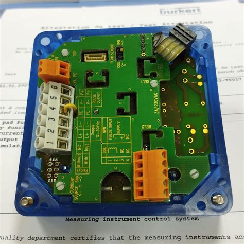 8025 Burkert Расходомер