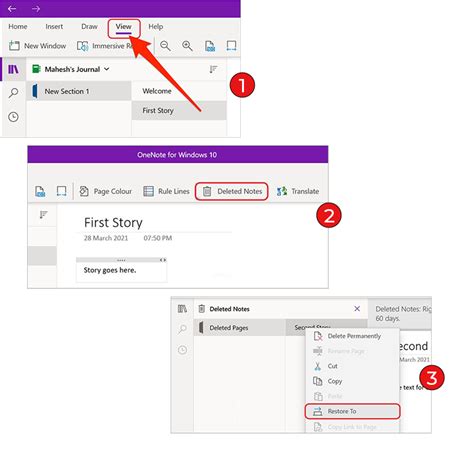 Easy Methods To Recover Deleted OneNote Notebook On Windows