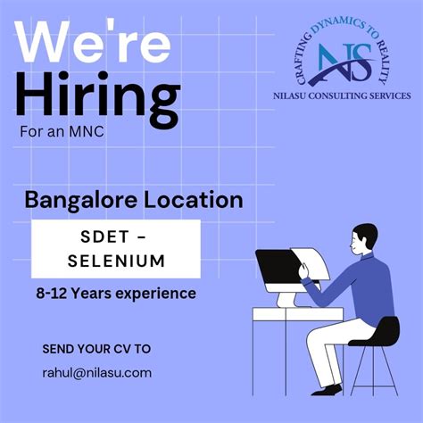 Rahul M On Linkedin Sdet Sdetjobs Seleniumautomation