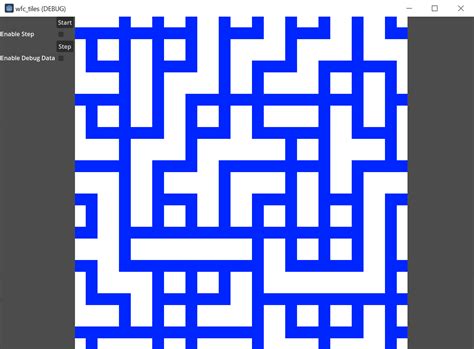 Wave Function Collapse Tile Demo By Gizmomouse