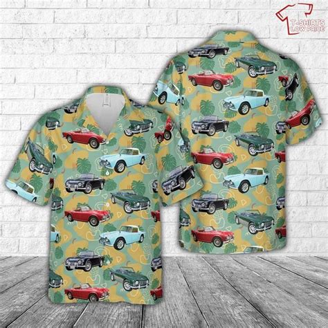 1963 Triumph Tr41963 Aloha Hawaiian Shirt T Shirts Low Price