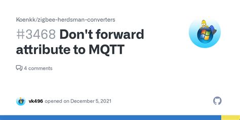 Dont Forward Attribute To Mqtt · Issue 3468 · Koenkkzigbee Herdsman Converters · Github