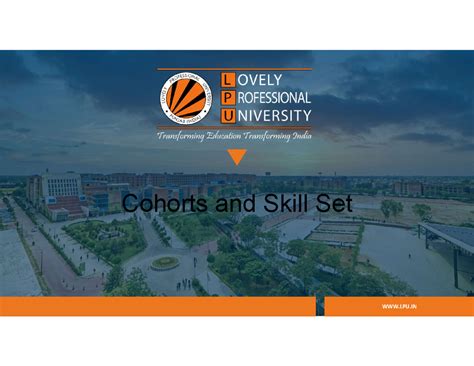 Cse 111 Unit 4 Notes Of Unit 4 Lpuinlpu Cohorts And Skill Set What Are Cohorts A