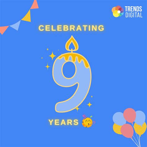 Shubham Acharya On Linkedin Happy 9th Anniversary Trends Digital 🎊 It