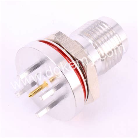 Tnc Female Bulkhead Jack For Pcb Mount Ip67 Waterproof Kemy Electronic Technology Inc