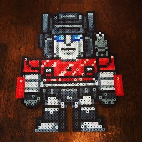 Sideswipe Transformers Perler Beads By Lovechowder242 Perler Crafts