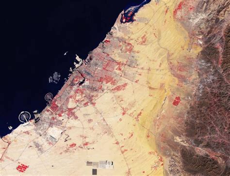 إيسا توثق جزر دبي الاصطناعية من الفضاء صحيفة الخليج