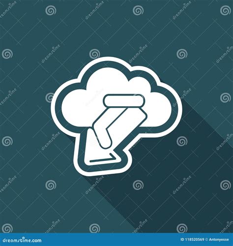 Clud Computing Stock Vector Illustration Of Computing 118520569