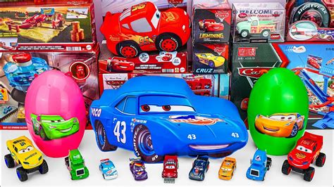 Disney Pixar Cars Unboxing Review Lightning Mcqueen Rc Car Mystery