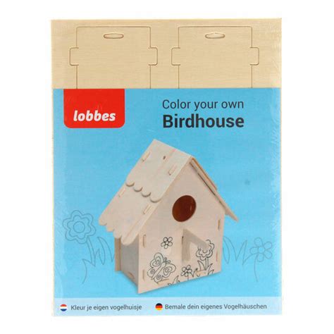 Maak Je Eigen Houten Vogelhuisje Variatie B