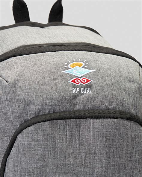 Shop Rip Curl Ozone 30l Icons Of Surf Backpack In Grey Marle Fast