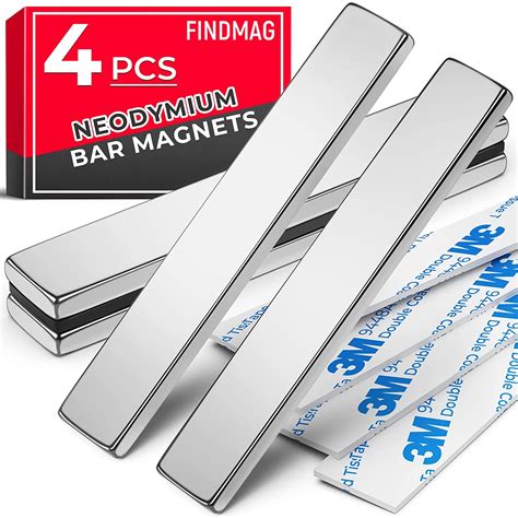 FINDMAG 4 Pack Magnets Bar Rare Earth Magnet Heavy India Ubuy