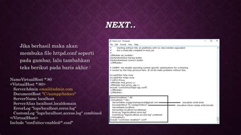 Tutorial Membuat Sertifikat Ssl Menggunakan Xampp Pptx