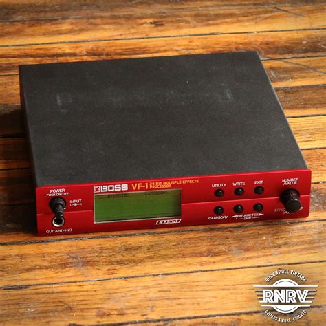 Boss Vf 1 24 Bit Multi Effects Processor Effects Rock N Roll