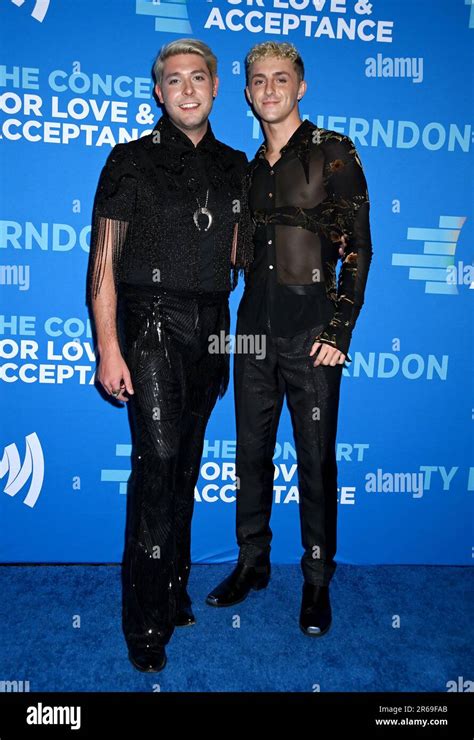 Nashville Usa 07th June 2023 Sam Williams And Beau Darnell Arriving At The Concert For Love