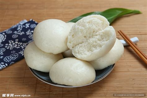 馒头摄影图传统美食餐饮美食摄影图库昵图网