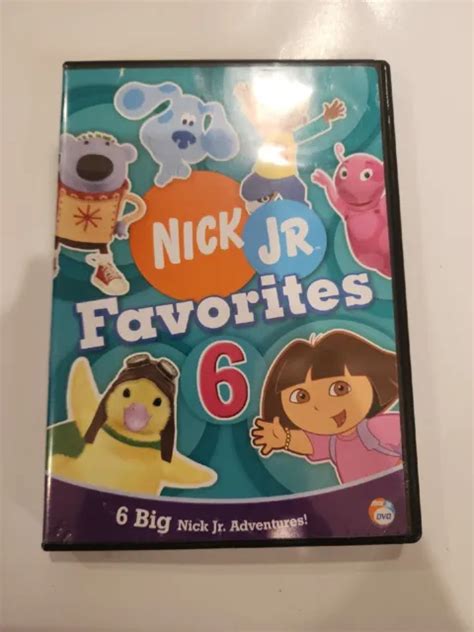 NICK JR FAVORITES Vol 6 DVD 2007 10 77 PicClick CA