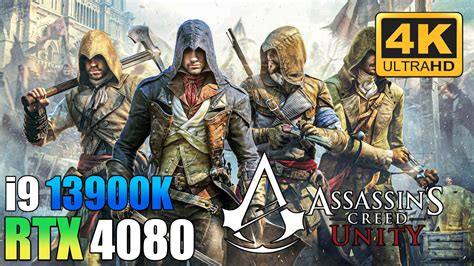 Assassins Creed Unity Rtx 4080 I9 13900k 4k Maximum Settings