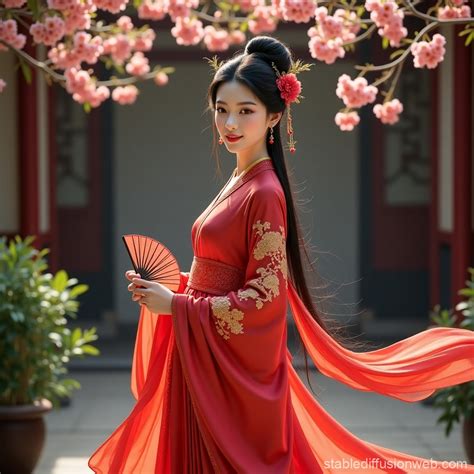 Elegant Classical Chinese Beauty Stable Diffusion Online