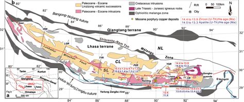 A Tectonic Framework Of The Tibetan Plateau After Zhu Et Al 2011