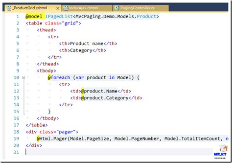 Mrkt 的程式學習筆記 Aspnet Mvc 資料分頁 Mvcpaging 20 應用 Part2：ajax 分頁
