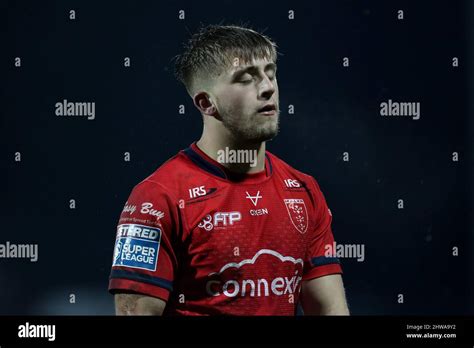 Mikey Lewis 20 Of Hull Kr With A Dejected Look During The Game Stock