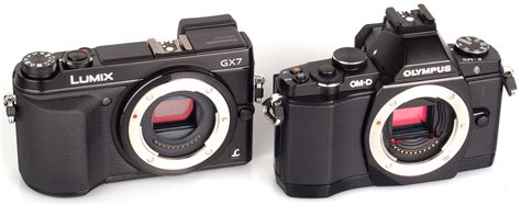 Panasonic Lumix GX Vs Olympus OM D E M Comparison Review EPHOTOzine