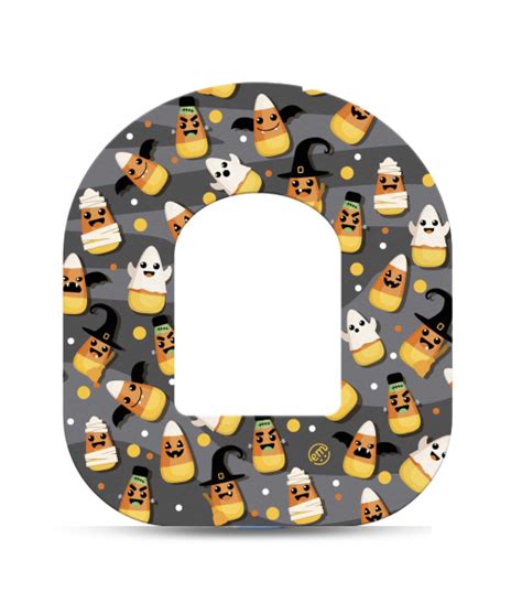 Expressionmed Omnipod Candy Corn Tape Au