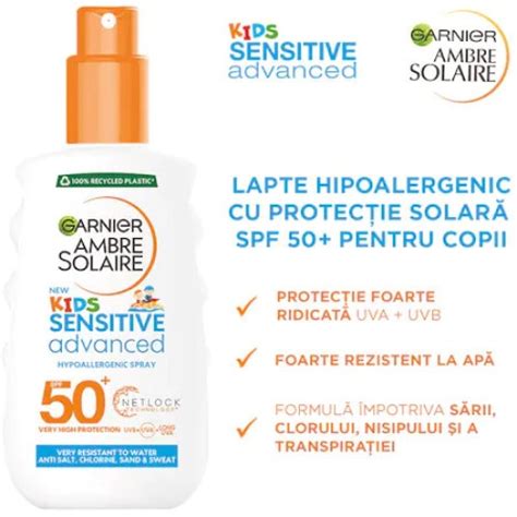 Спрей Garnier Ambre Solaire Hydra 24H Hydrating Protection SPF30 - eMAG.bg
