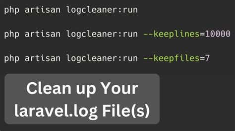 Laravel Log Cleaner A Simple Package Review Runcodelab