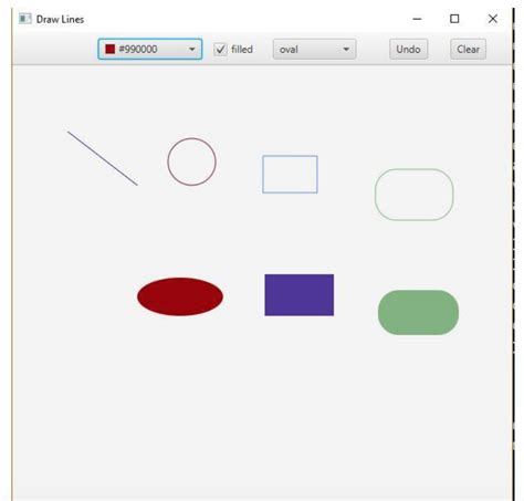 Implement The Draw Program In Javafx Your Program
