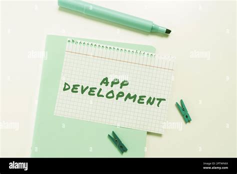 Sign Displaying App Development Business Idea Producing Computer