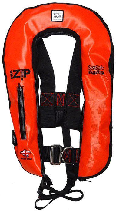 Gilet De Sauvetage Gonflable Automatique Pro Zip Seasafe Systems Ltd N Avec Harnais