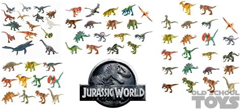 Jurassic World Mini Action Dinos Blind Bags Mattel Old School Toys