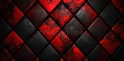 Dynamic Red And Black Swirls Abstract Artistic Theme Concept Stock Illustration Illustration