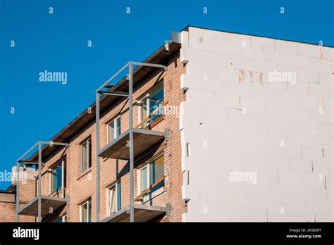 Wall Insulation With Styrofoam Sheets For Energy Efficient Home Stock