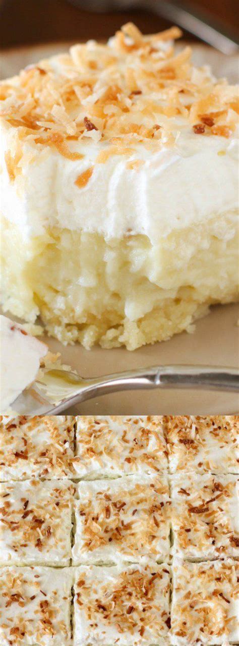 Best Coconut Dessert Recipes Coconut Desserts Coconut Cream Pie Bars