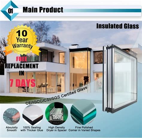 Igcc Reflective Tempered Insulating Architectural Glass Price